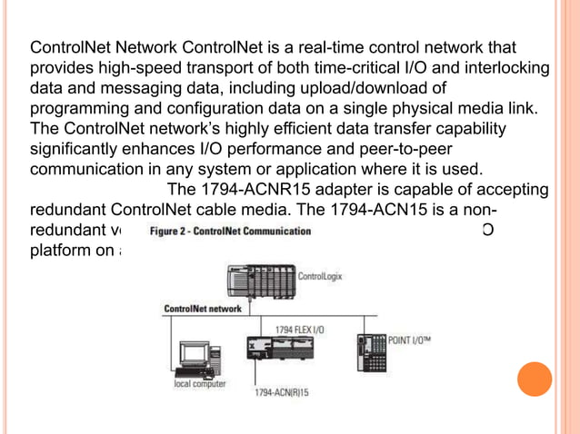 Allenbradley Control Logix PLC Network Architecture | PPTX | Computer ...