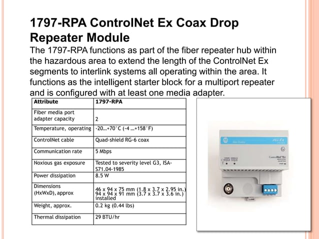 Allenbradley Control Logix PLC Network Architecture | PPTX | Computer ...