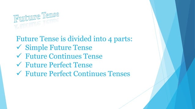 All english tenses | PPT