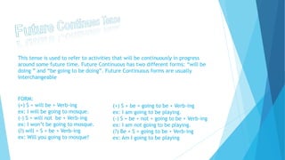 All english tenses | PPT