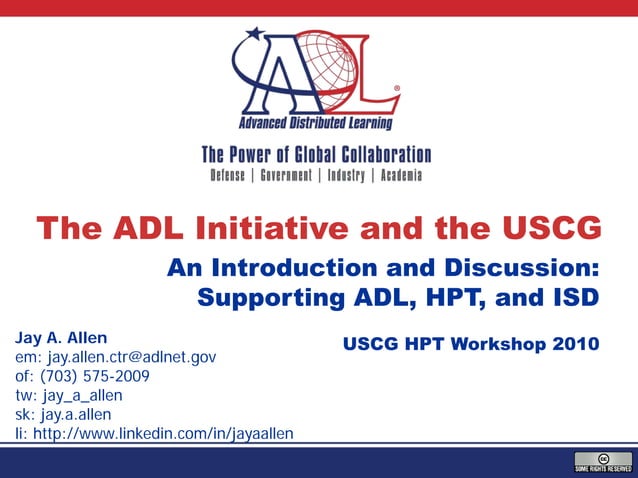 The ADL Initiative & the USCG | PDF