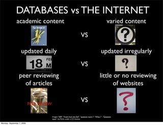 Evaluating Information - T. Allen | PPT