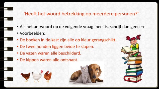 Alle of allen, beide of beiden, sommige of sommigen | PPT