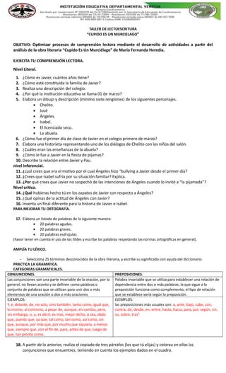 TALLER CUPIDO ES UN MURCIÈLAGO^.pdf de Maria Fernanda Heredia | PDF