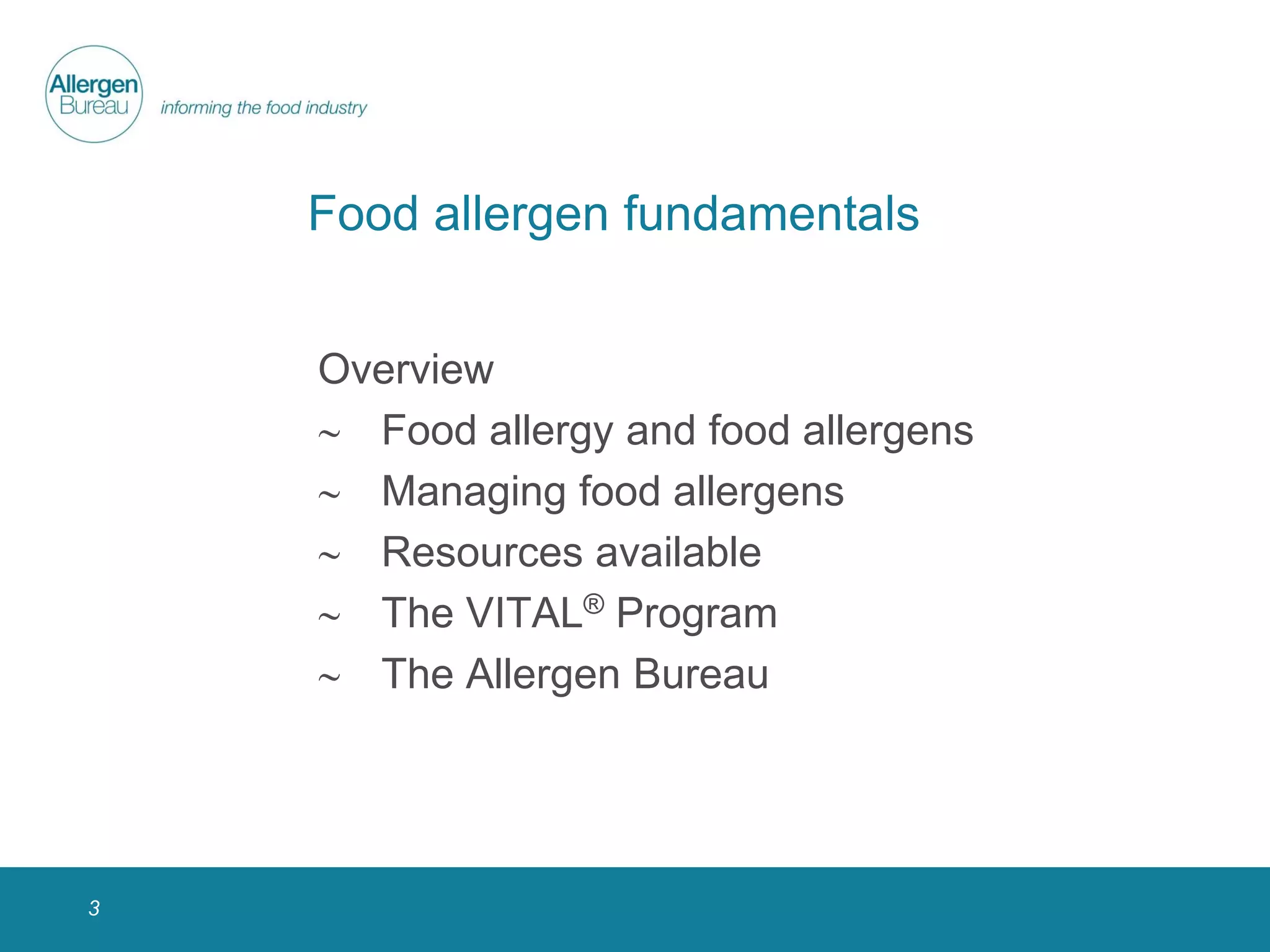 Allergen Training | PDF
