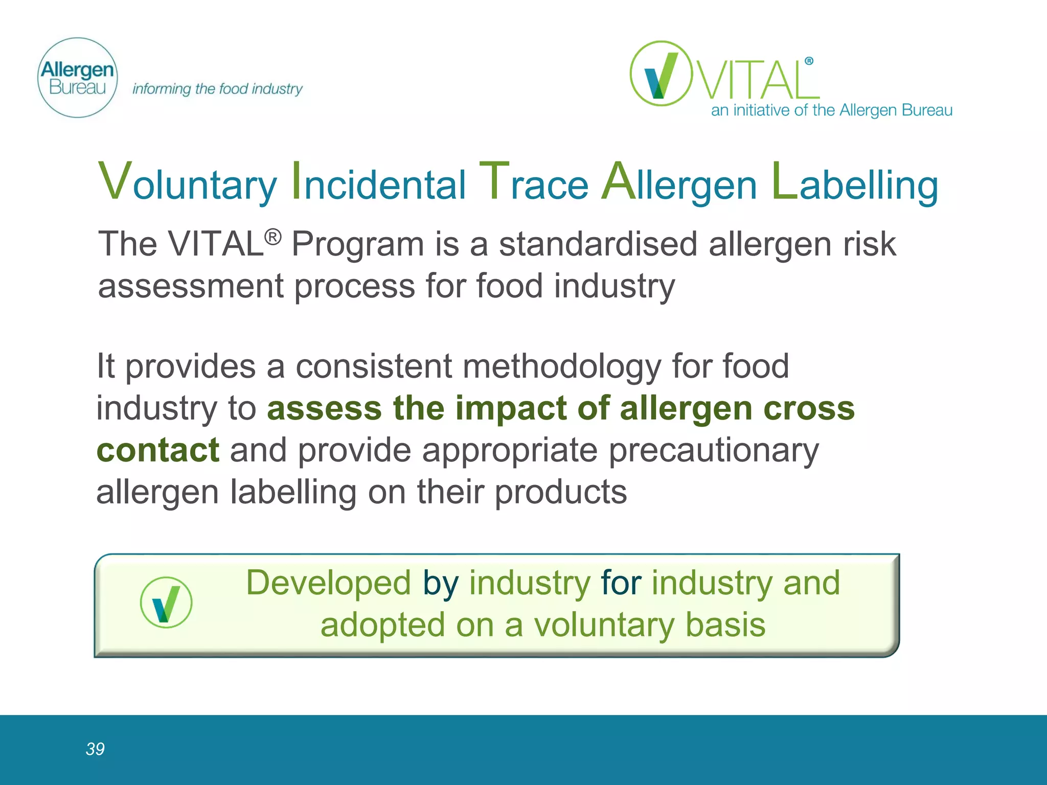 Allergen Training | PDF