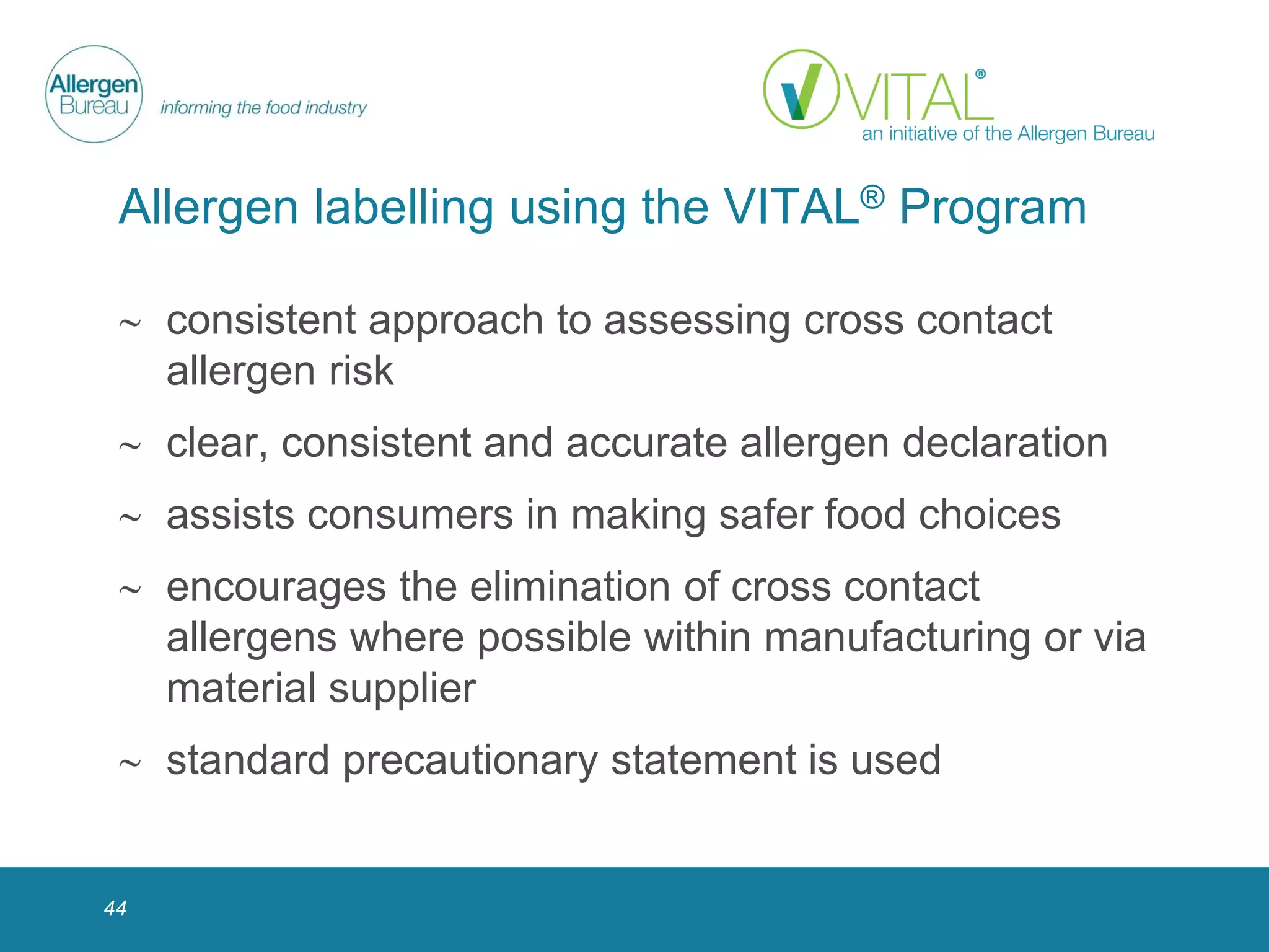 Allergen Training | PDF