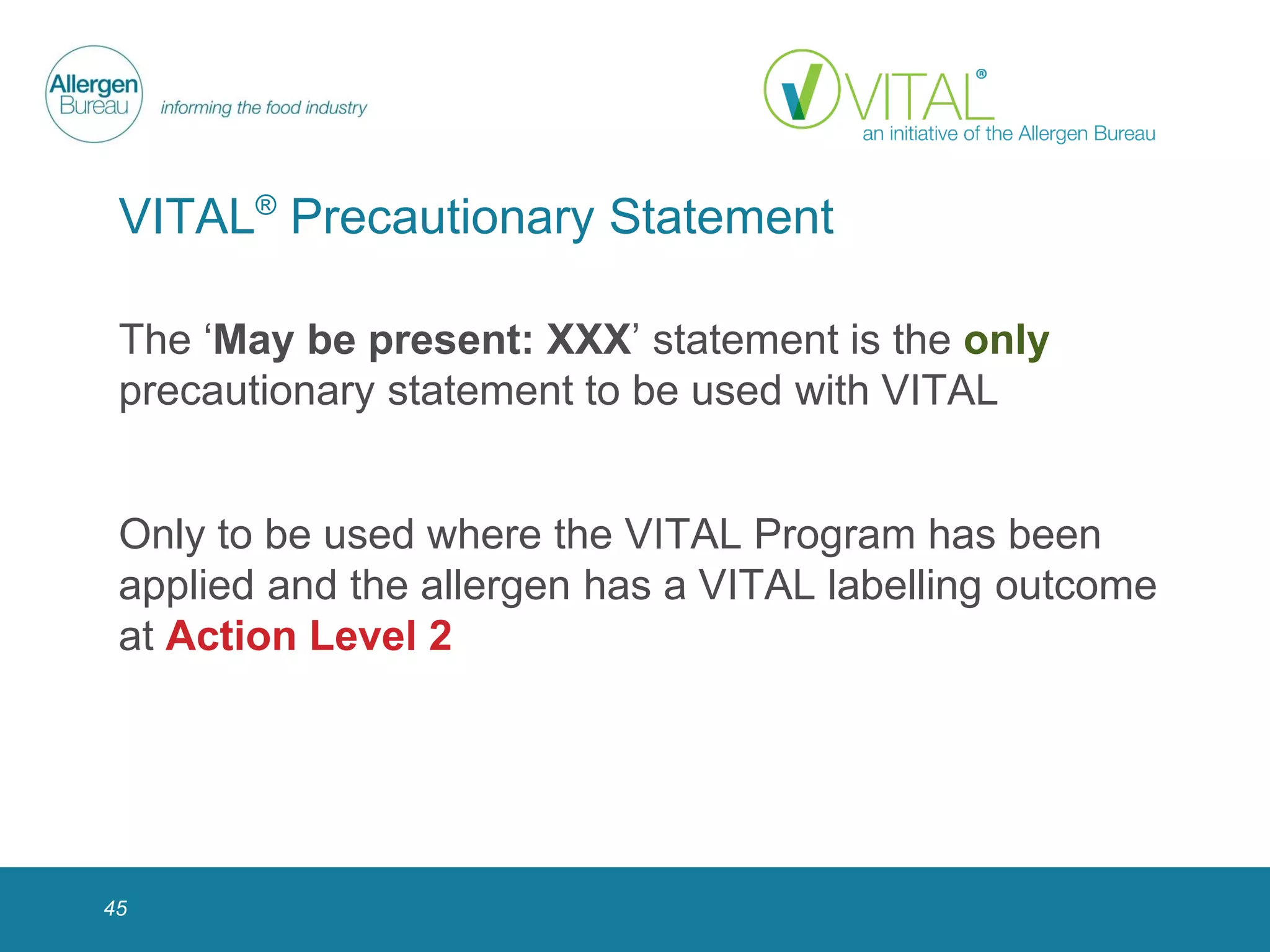 Allergen Training | PDF