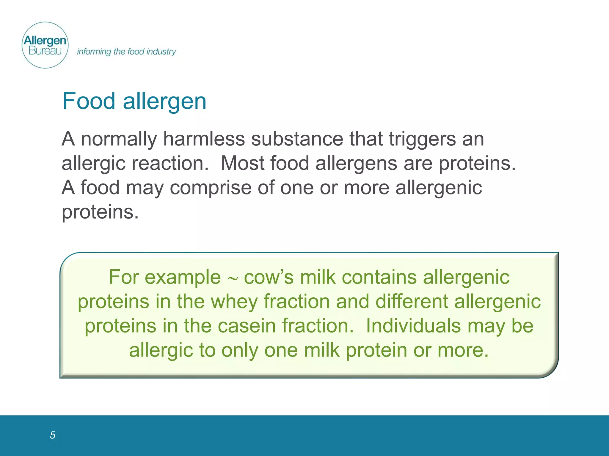 Allergen Training | PDF