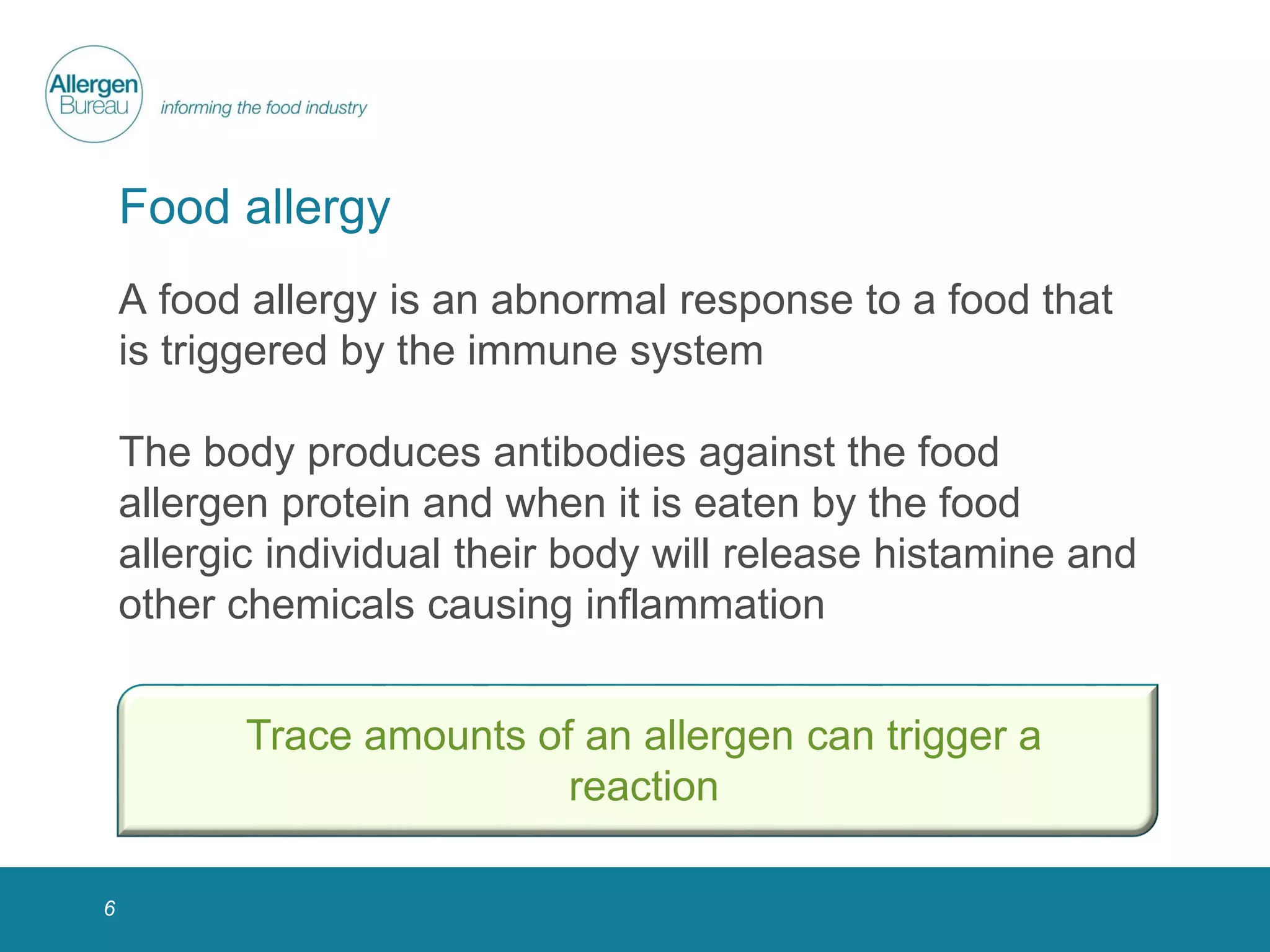 Allergen Training | PDF