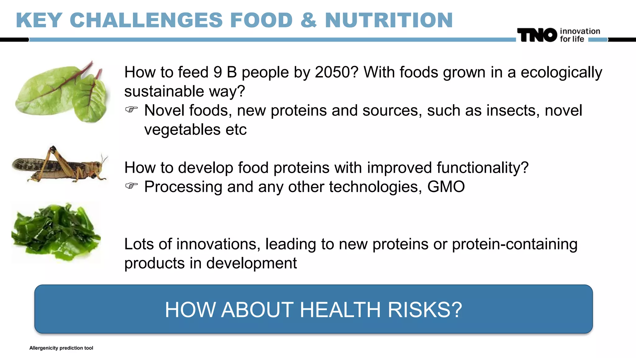 TNO Allergenicity risk prediction model | PDF