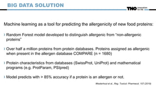 TNO Allergenicity risk prediction model | PDF | Allergies | Diseases ...