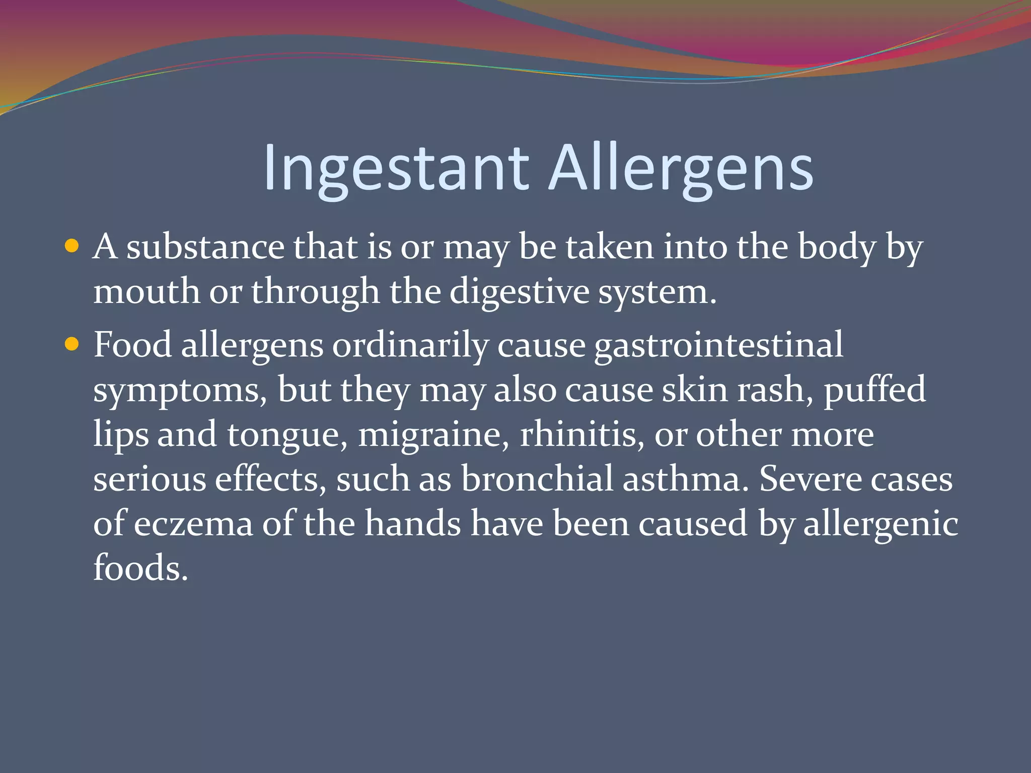 Allergens | PPTX