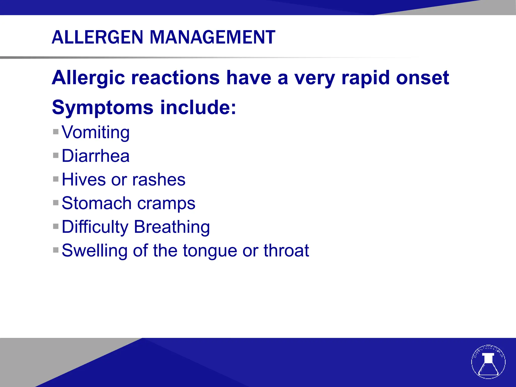 Allergen discussing mislabeling dangers of cross contamination and ...