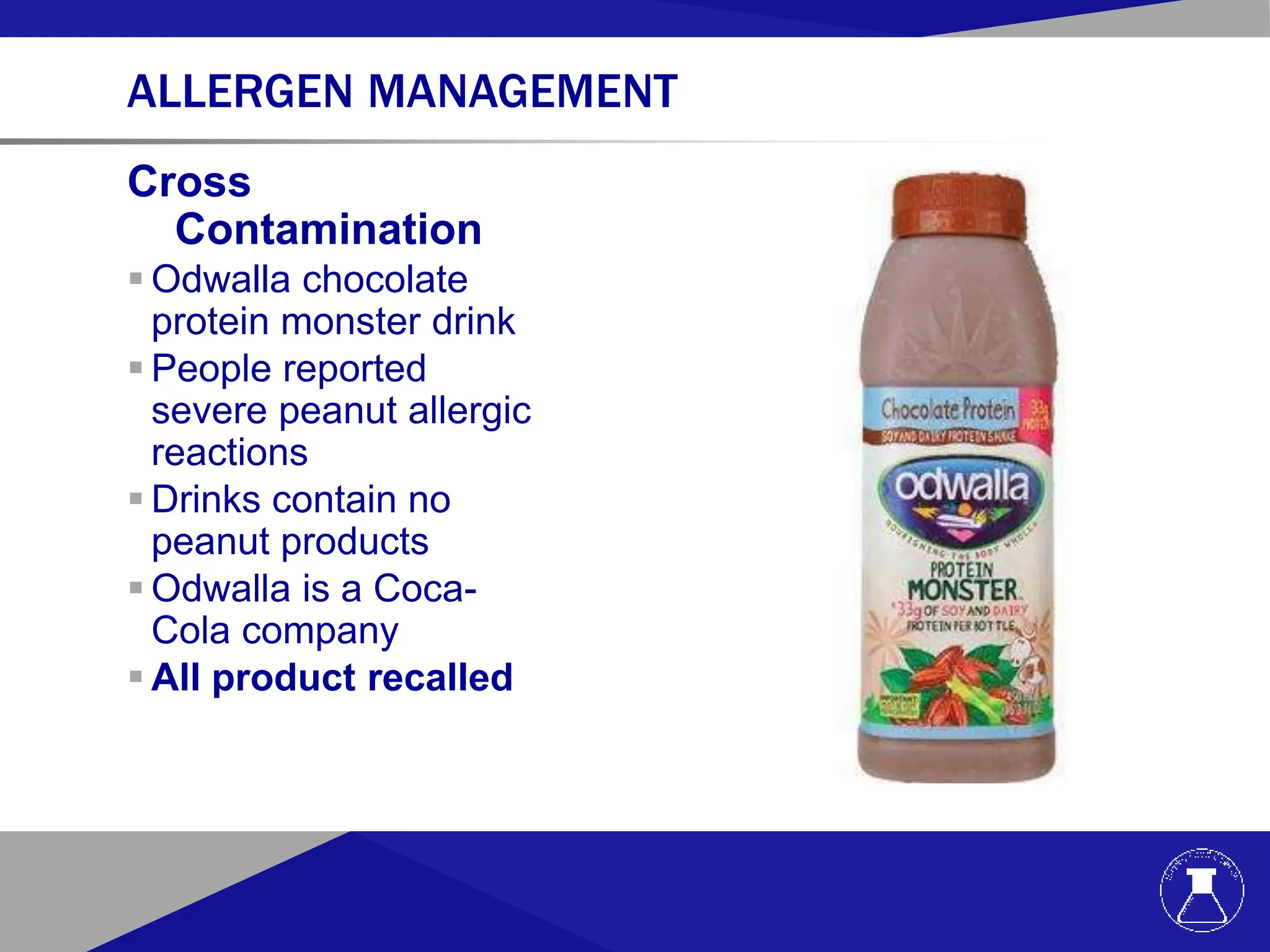 Allergen discussing mislabeling dangers of cross contamination and ...