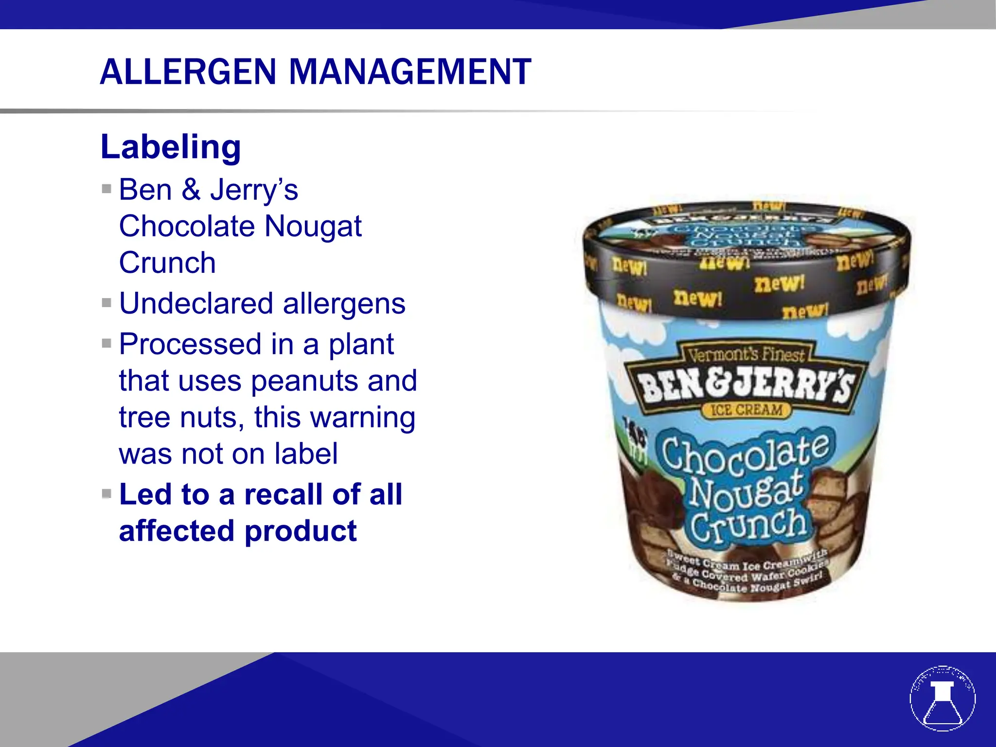 Allergen discussing mislabeling dangers of cross contamination and ...