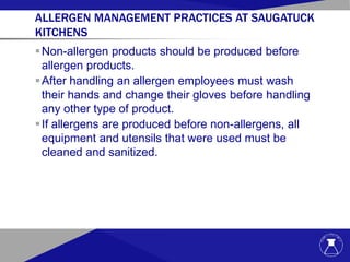 Allergen discussing mislabeling dangers of cross contamination and ...