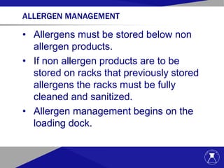Allergen discussing mislabeling dangers of cross contamination and ...