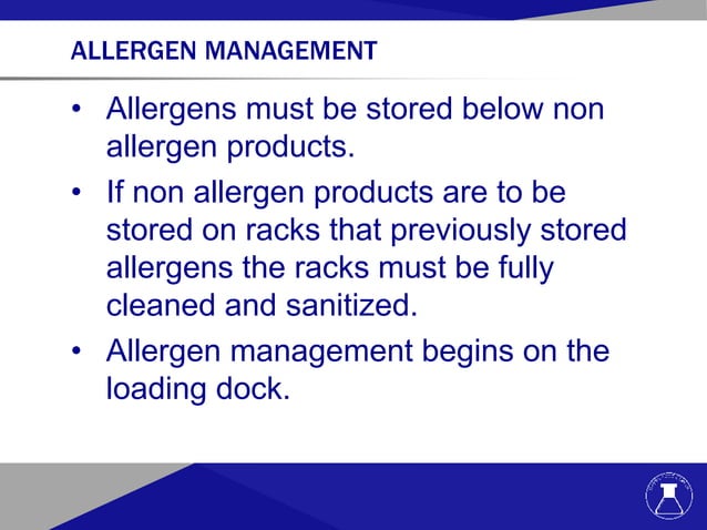 Allergen discussing mislabeling dangers of cross contamination and ...