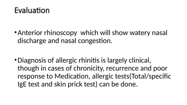 SUMMARY OF Allergic-rhinitis-1.pptx/PDF... | PPT