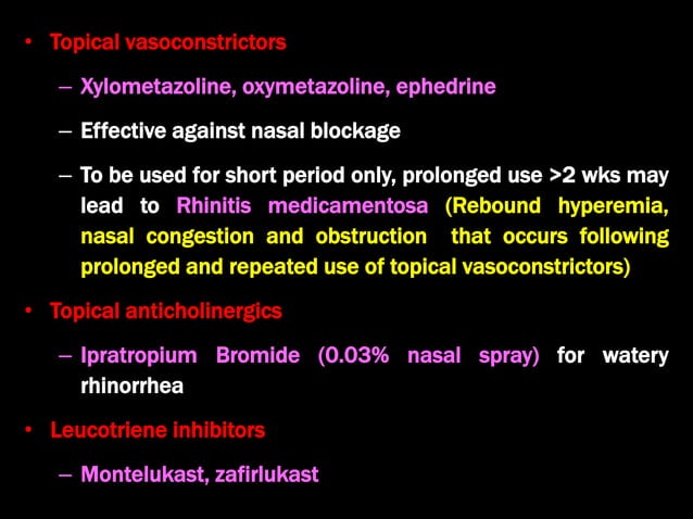 Allergic and intrinsic rhinitis | PPT