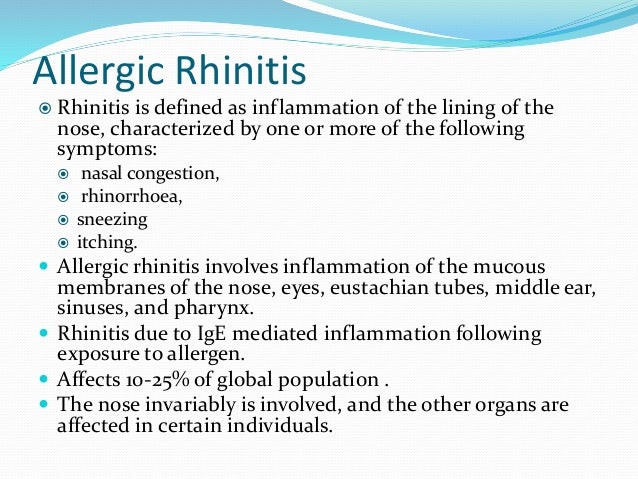 Nonallergic Rhinitis Facts Triggers Symptoms