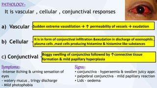 Allergic conjuctivitis - vijayendra | PPT