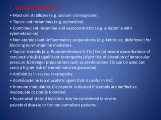 Allergic conjunctivitis | PPTX