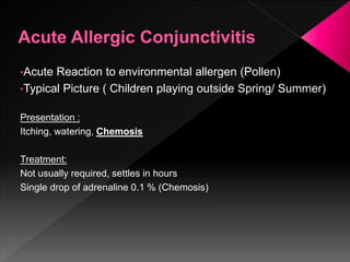Allergic conjunctivitis | PPTX