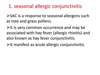 Allergic conjunctivitis | PPTX