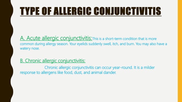 Allergic conjunctivitis | PPT