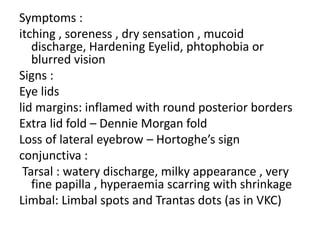 Allergic conjunctivitis | PPTX