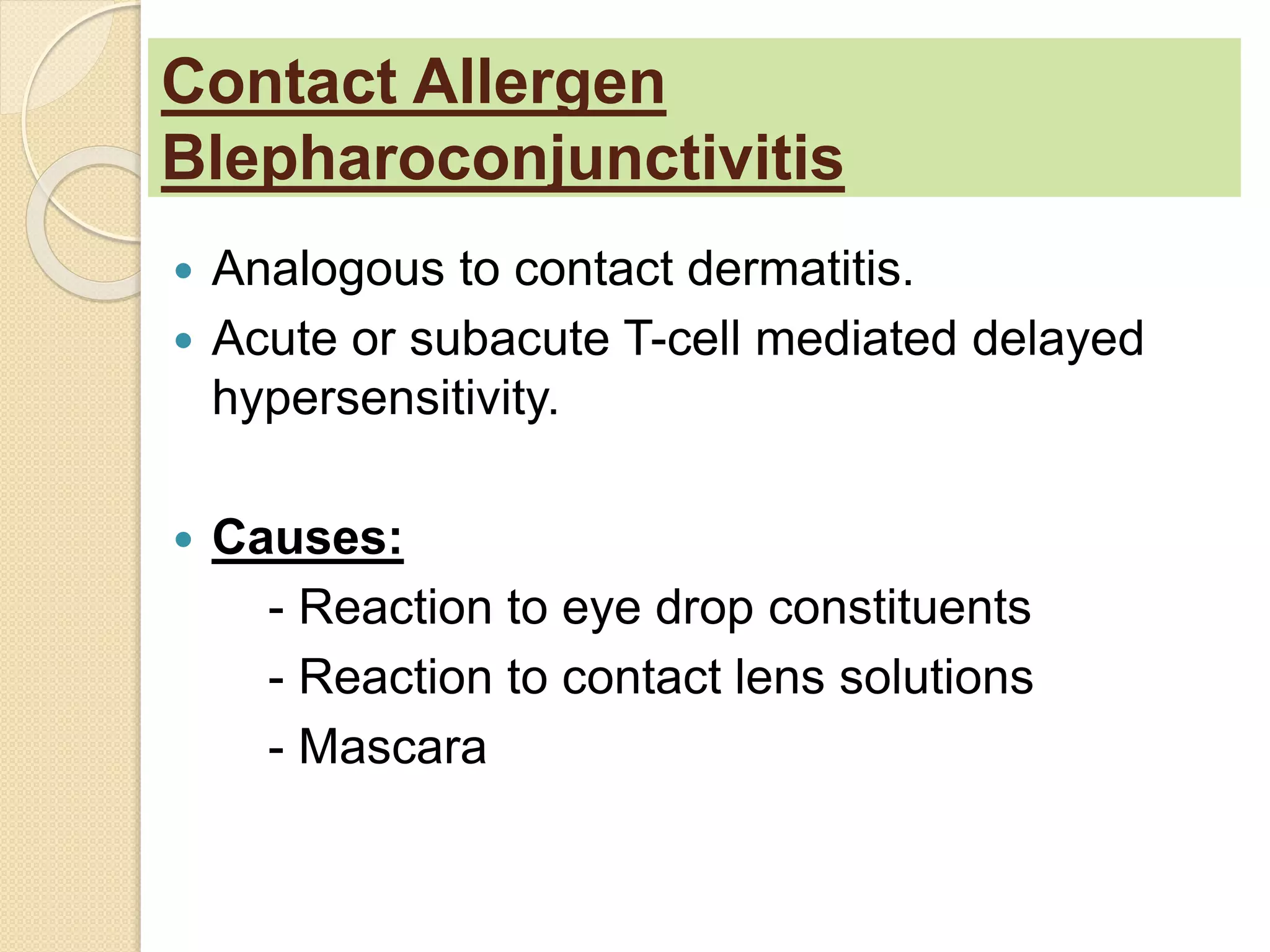 Allergic Conjuntivitis | PPT