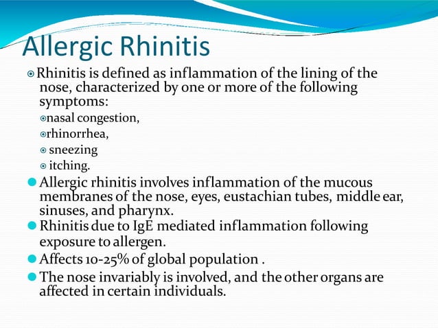 Allergic & Non allergic rhinitis.pptx