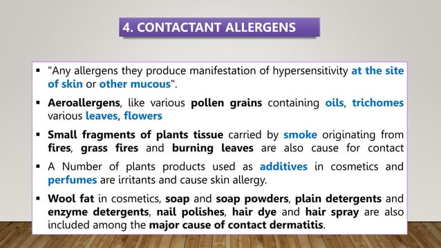 Allergic or Hypersensitivity Reactions.pptx | Allergies | Diseases and Conditions