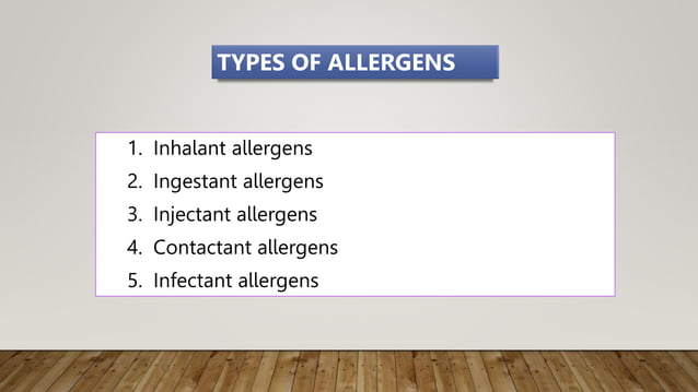 Allergic or Hypersensitivity Reactions.pptx | Allergies | Diseases and Conditions
