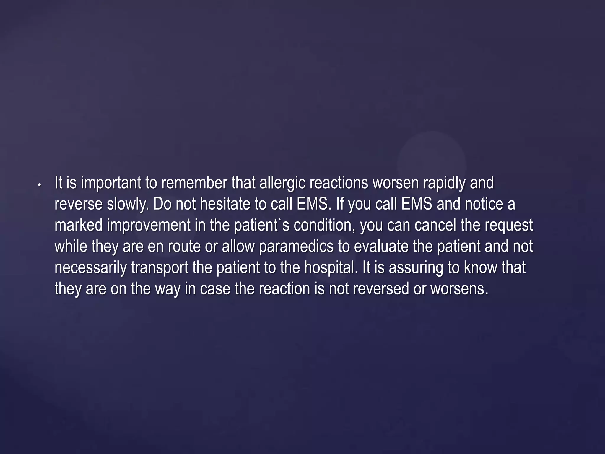 Allergy and Its Management | PPTX