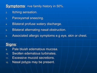 Allergic Rhinitis | PPT