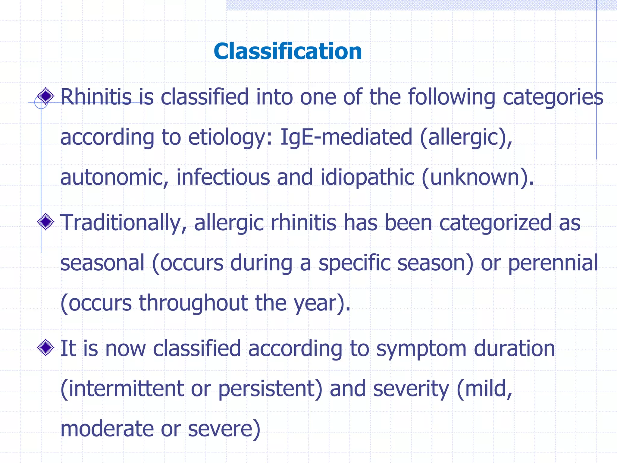 Allergic rhinitis | PDF