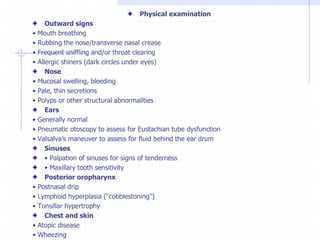 Allergic rhinitis | PDF