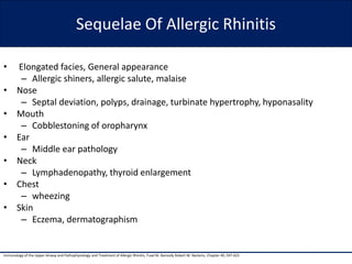 Allergic rhinitis | PPTX