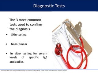 Allergic rhinitis | PPTX