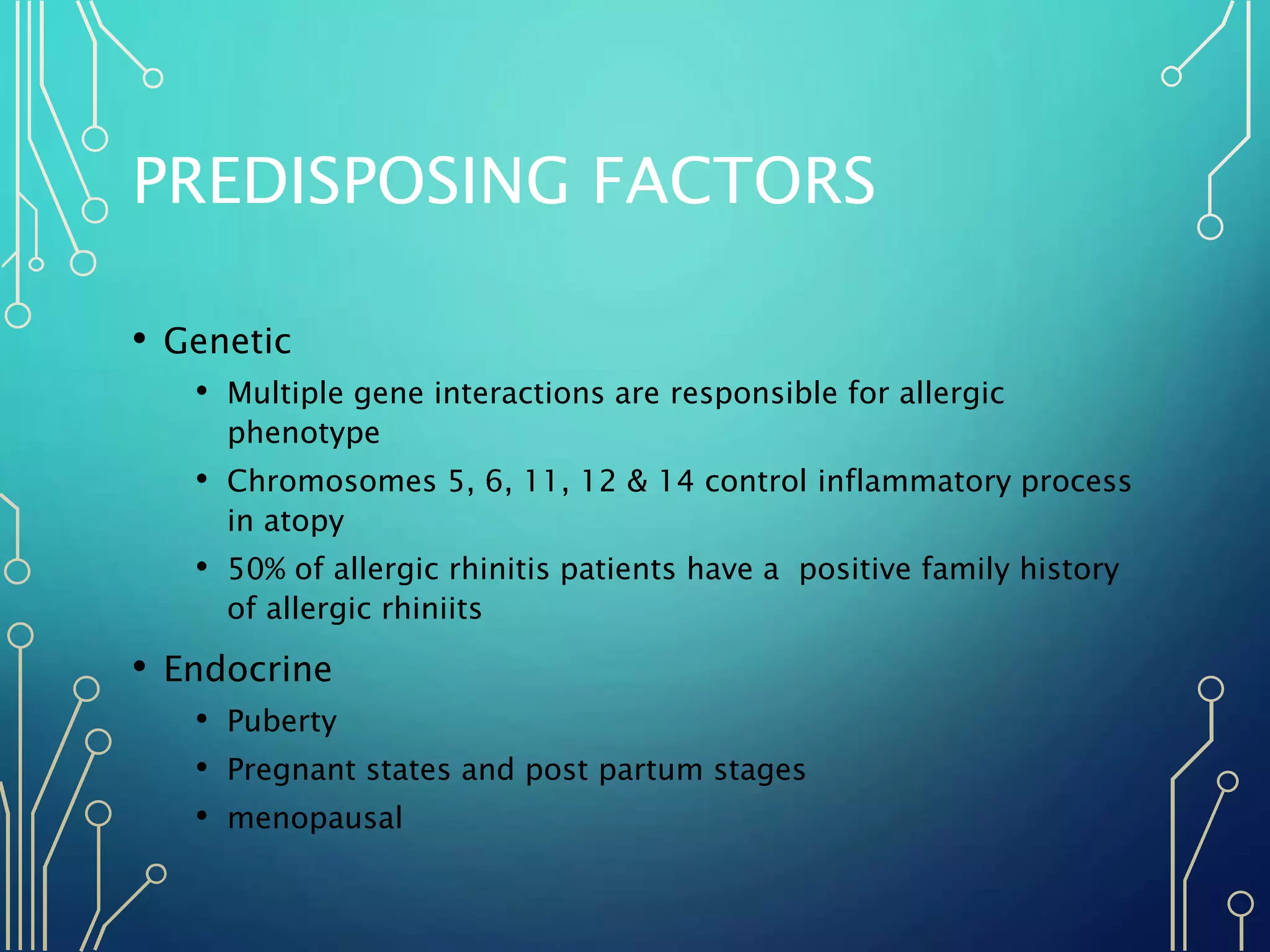 Allergic rhinitis - presentation | PPTX