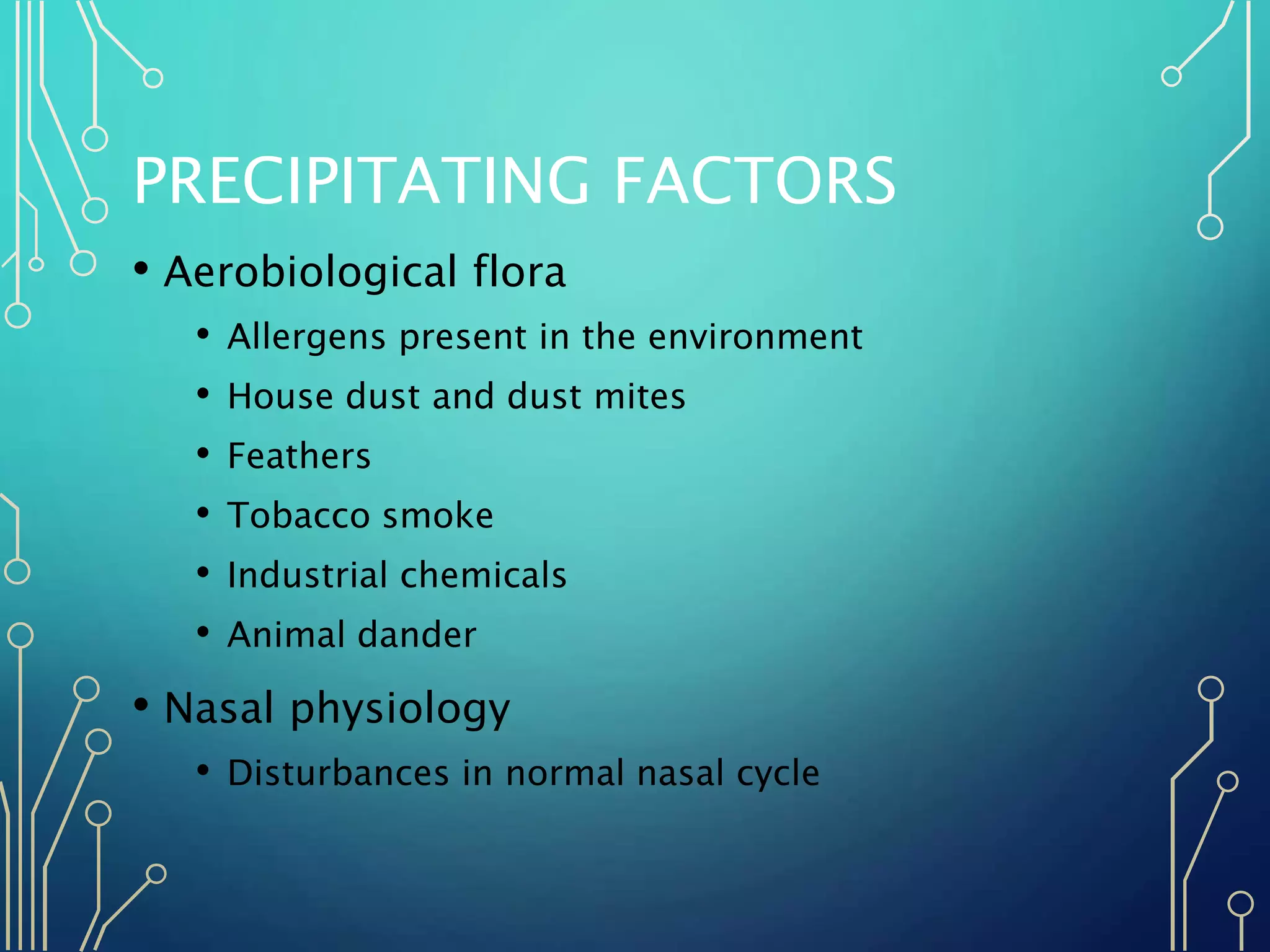 Allergic rhinitis - presentation | PPTX