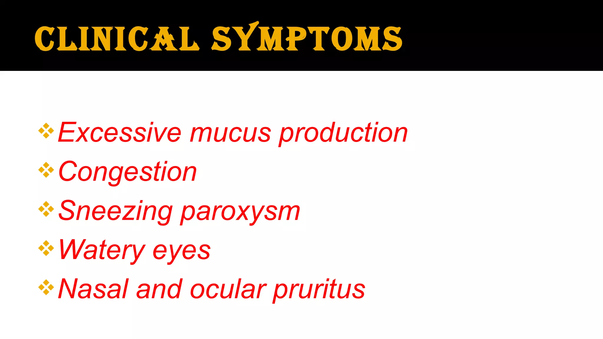 Allergic rhinitis. | PPT
