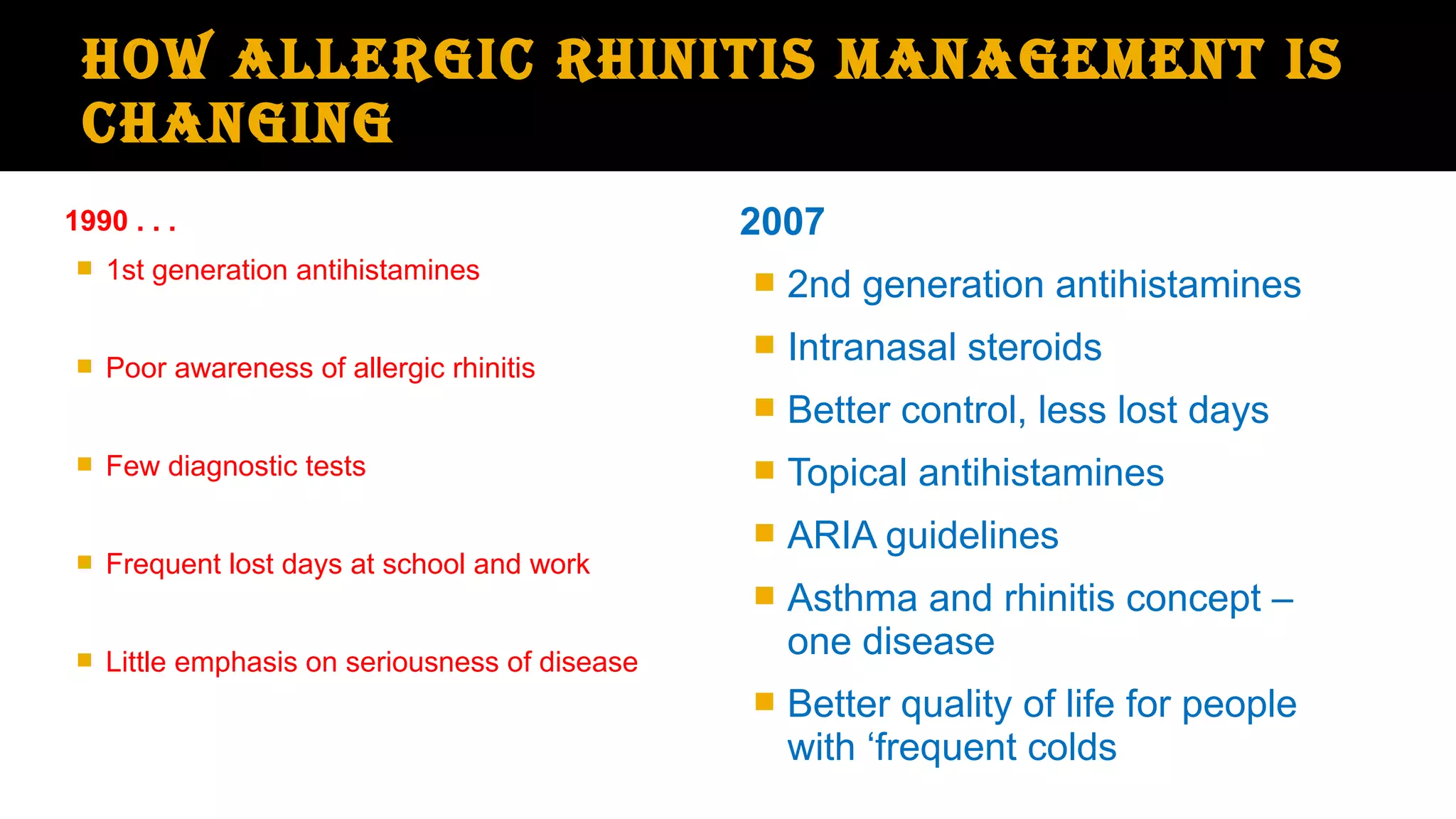 Allergic rhinitis. | PPT
