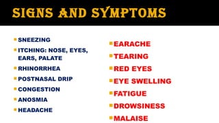 Allergic rhinitis. | PPT