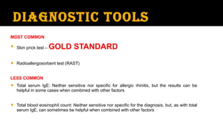 Allergic rhinitis. | PPT