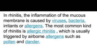 Allergic rhinitis. | PPT