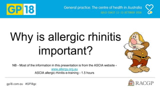 Allergic rhinitis | PPT